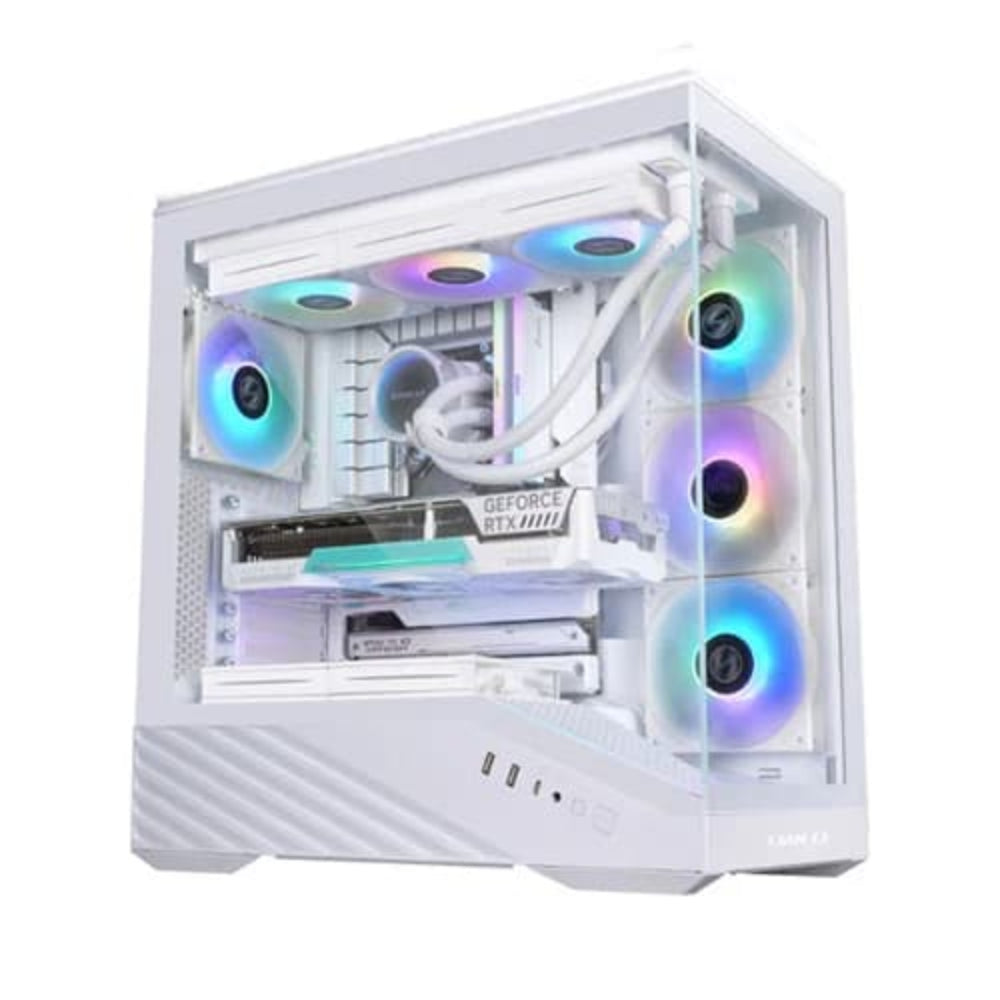 Buy LIAN LI Vector V100 ARGB EATX Mid Tower Cabinet ( White ...