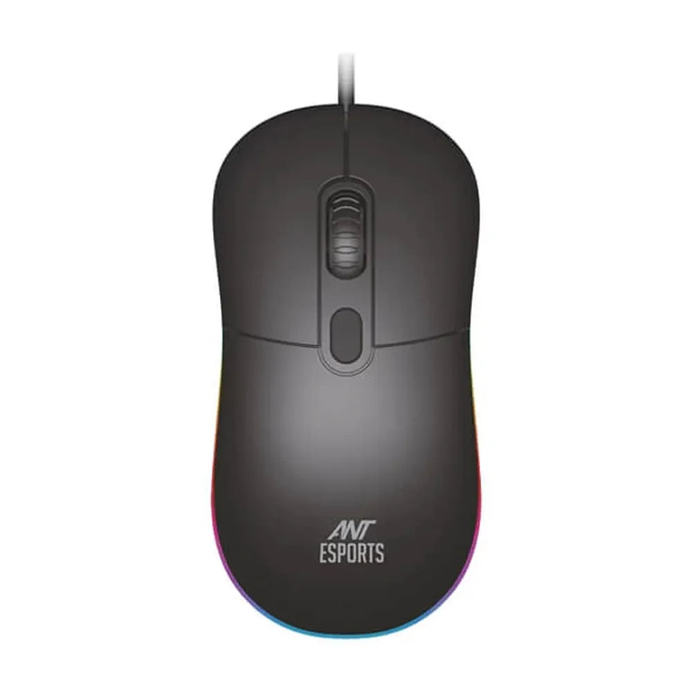Buy ANT ESPORTS GM40 Wired Ambidextrous RGB Optical Gaming Mouse ( GM40 ...