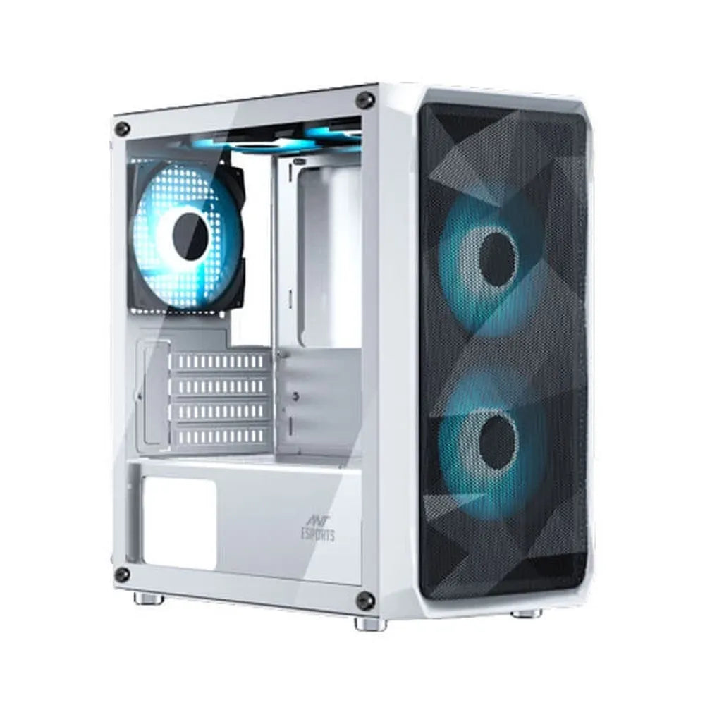 Buy ANT ESPORTS ICE-100 Air MATX White PC Cabinet | EliteHubs.com