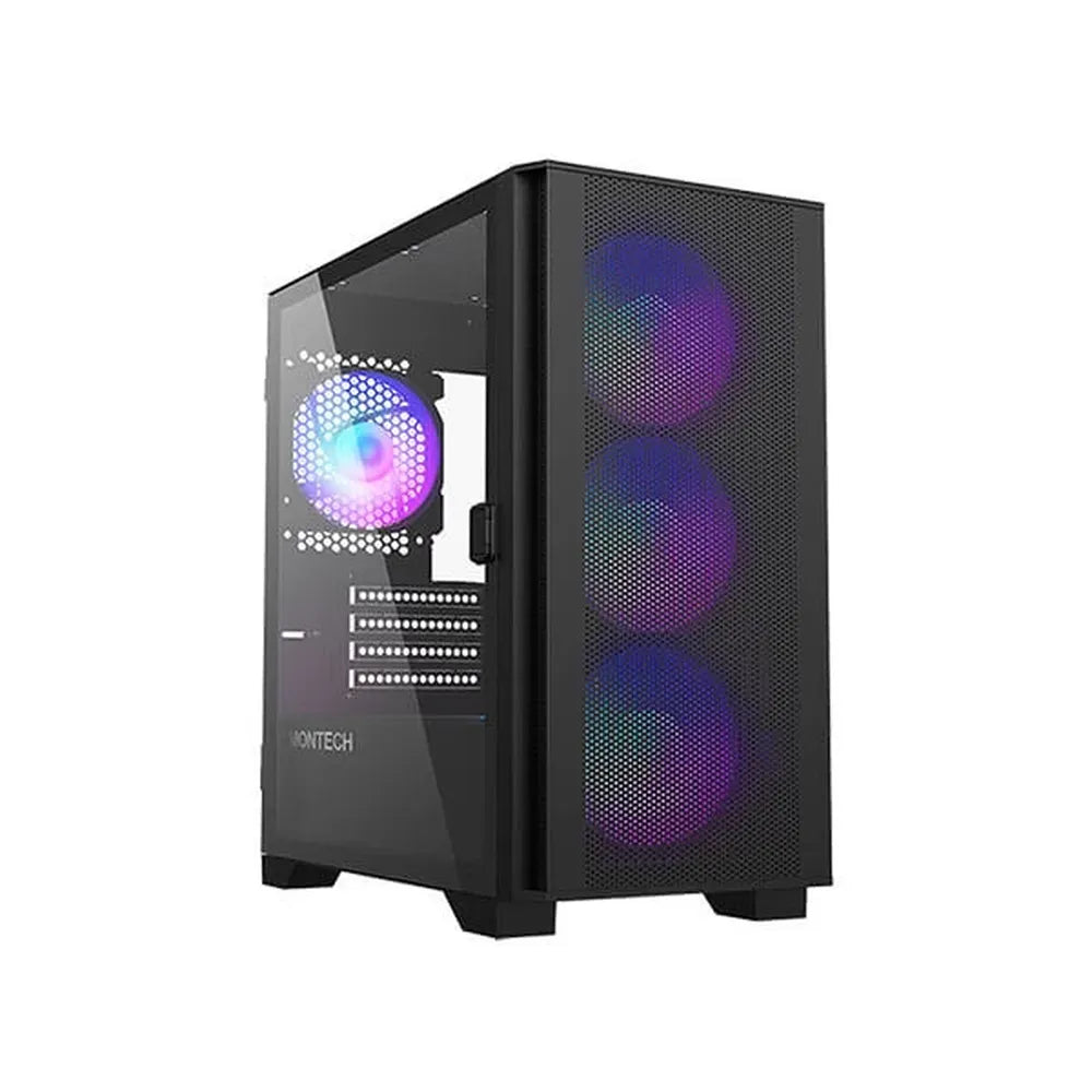 Buy MONTECH Air 100 ARGB MATX Mini Tower Cabinet (Black) | EliteHubs.com