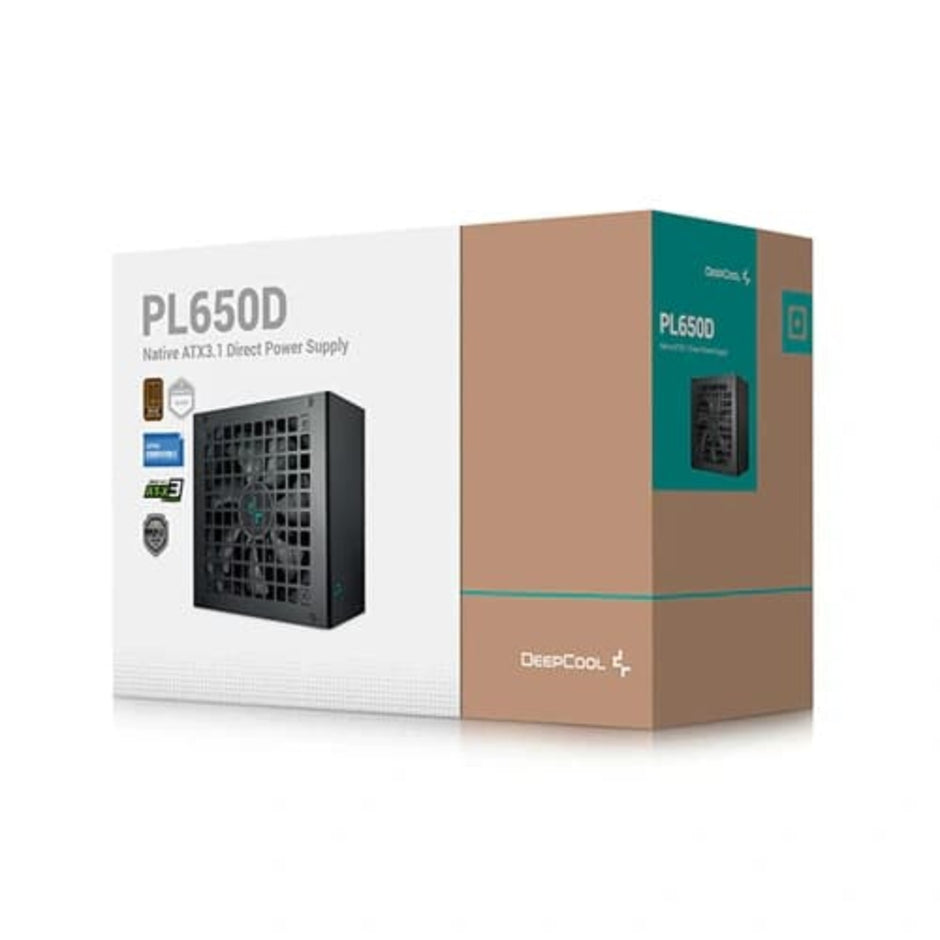 Buy DEEPCOOL PL650D 650W 80+ Bronze Non Modular ATX 3.1 Power Supply ...