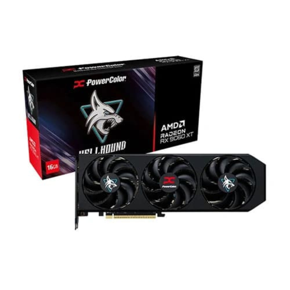 Buy POWERCOLOR Radeon RX 9060 XT Hellhound 16GB AMD Graphic Card ...