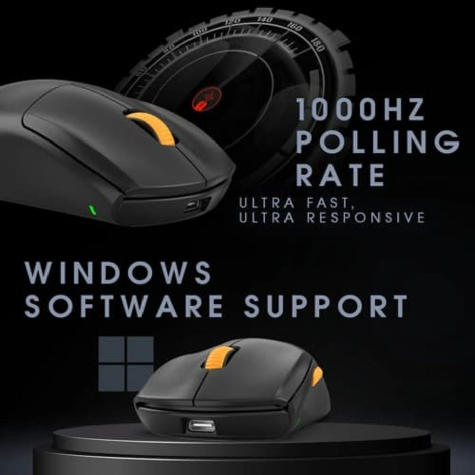 Buy COSMIC BYTE Atlas Wireless Tri-Mode Ambidextrous Gaming Mouse ...