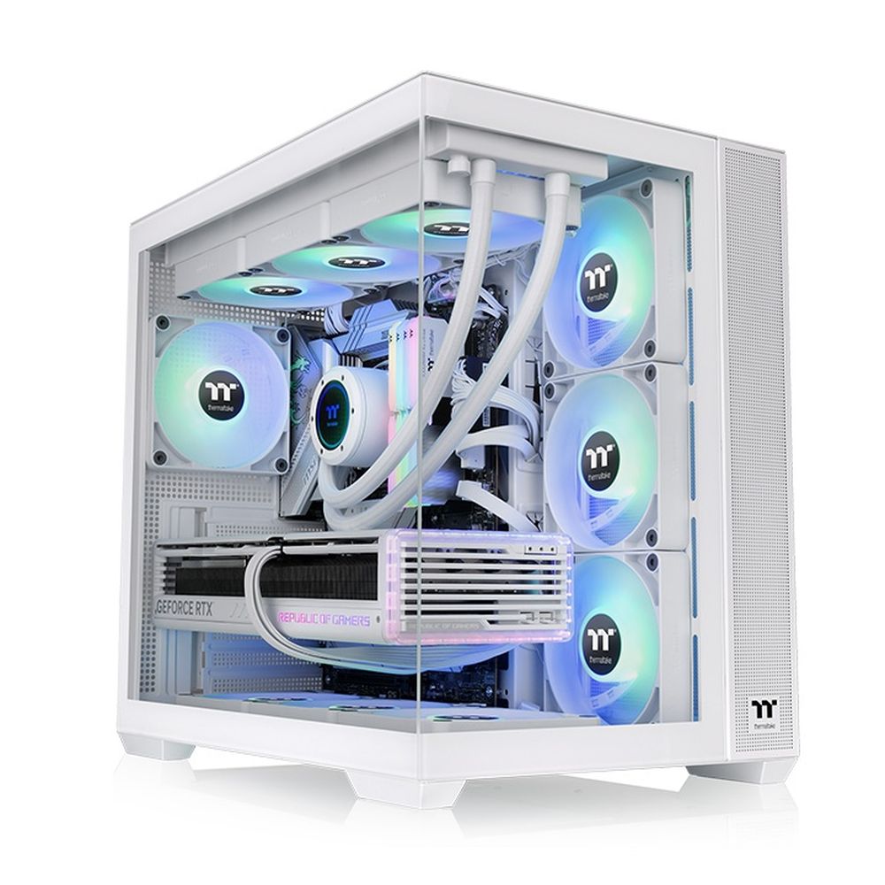 Buy THERMALTAKE View 270 TG ARGB ATX Mid Tower Cabinet ( Snow White ...