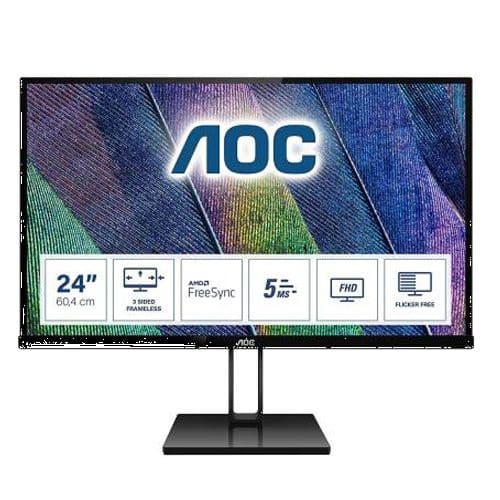 Buy AOC 24V2Q 24 Inch FHD 75Hz Gaming Monitor | Elitehubs– EliteHubs