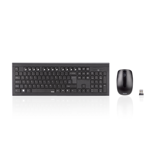 Buy HAMA 182664 Cortion Full Size Membrane Wireless Gaming Keyboard ...