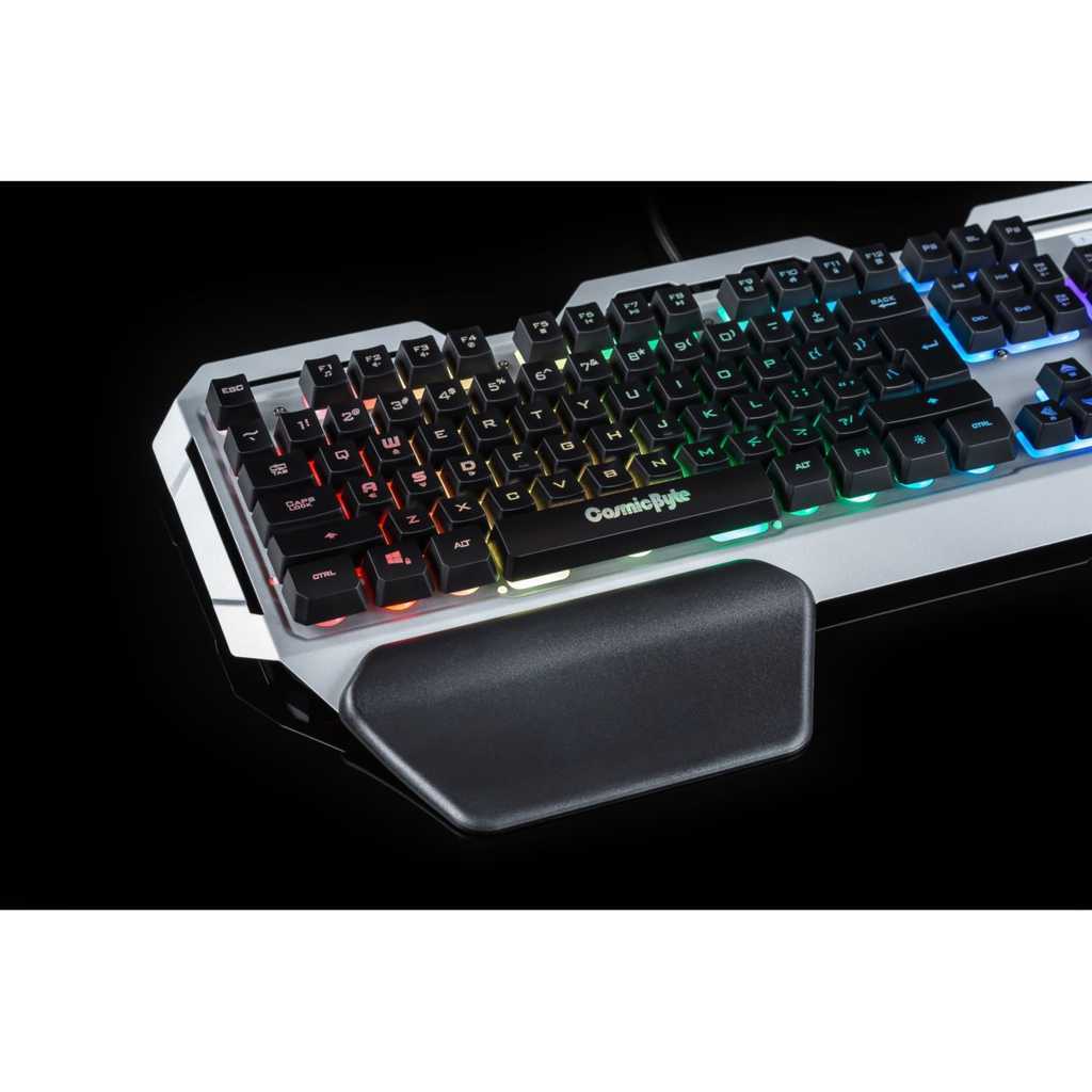 Buy Cosmic Byte CB-GK-06 Galactic RGB Keyboard (Black/Silver)|EliteHubs