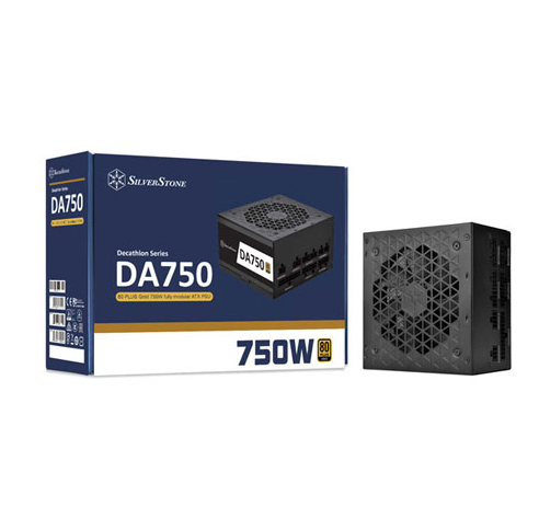 Buy SILVERSTONE DA750 80+ Gold Fully Modular Power Supply (750 W ...