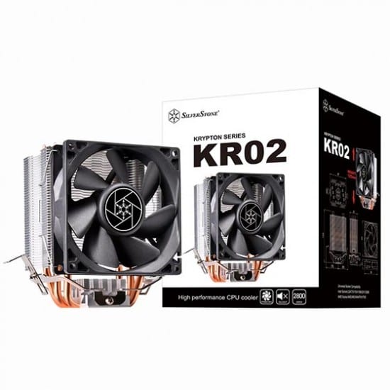 Buy SILVERSTONE KR02 Single Tower CPU Air Cooler (Black) | Elitehubs ...