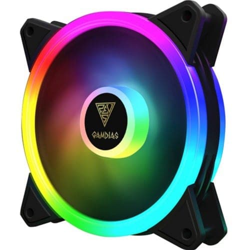 Buy GAMDIAS Aeolus M2-1201R 120mm ARGB Fan (Black) (Single Pack ...