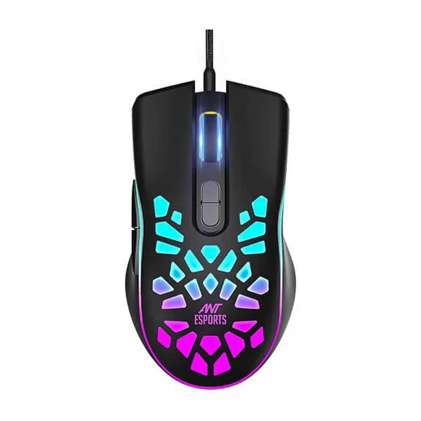 Buy ANT ESPORTS GM80 Wired Ergonomic RGB Gaming Mouse ( GM80 ...