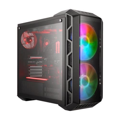 Buy COOLER MASTER MasterCase H500 ARGB Cabinet (Black) | Elitehubs.com ...