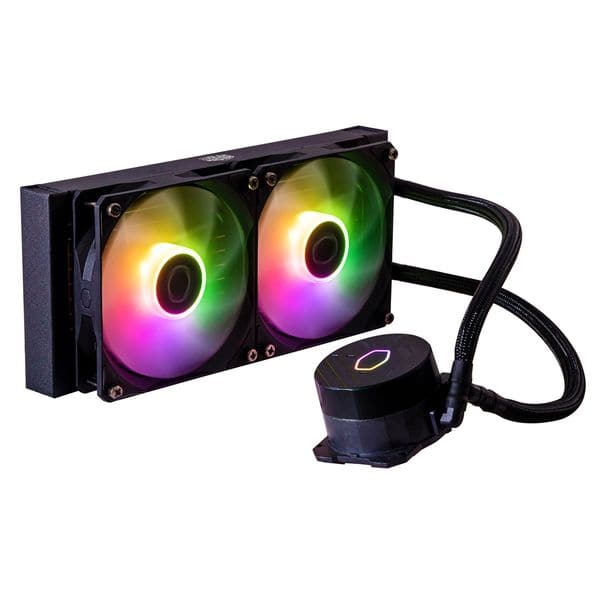 Buy COOLER MASTER MasterLiquid 240L Core ARGB Liquid Cooler (Black ...