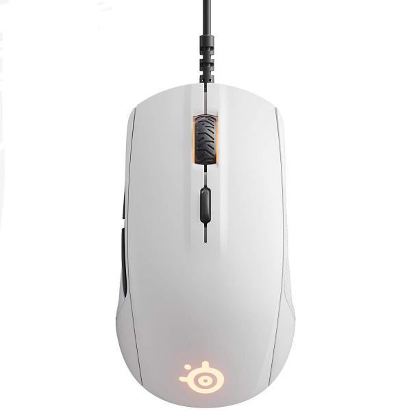 Buy STEELSERIES Rival 110 Wired Ergonomic Gaming Mouse White ...