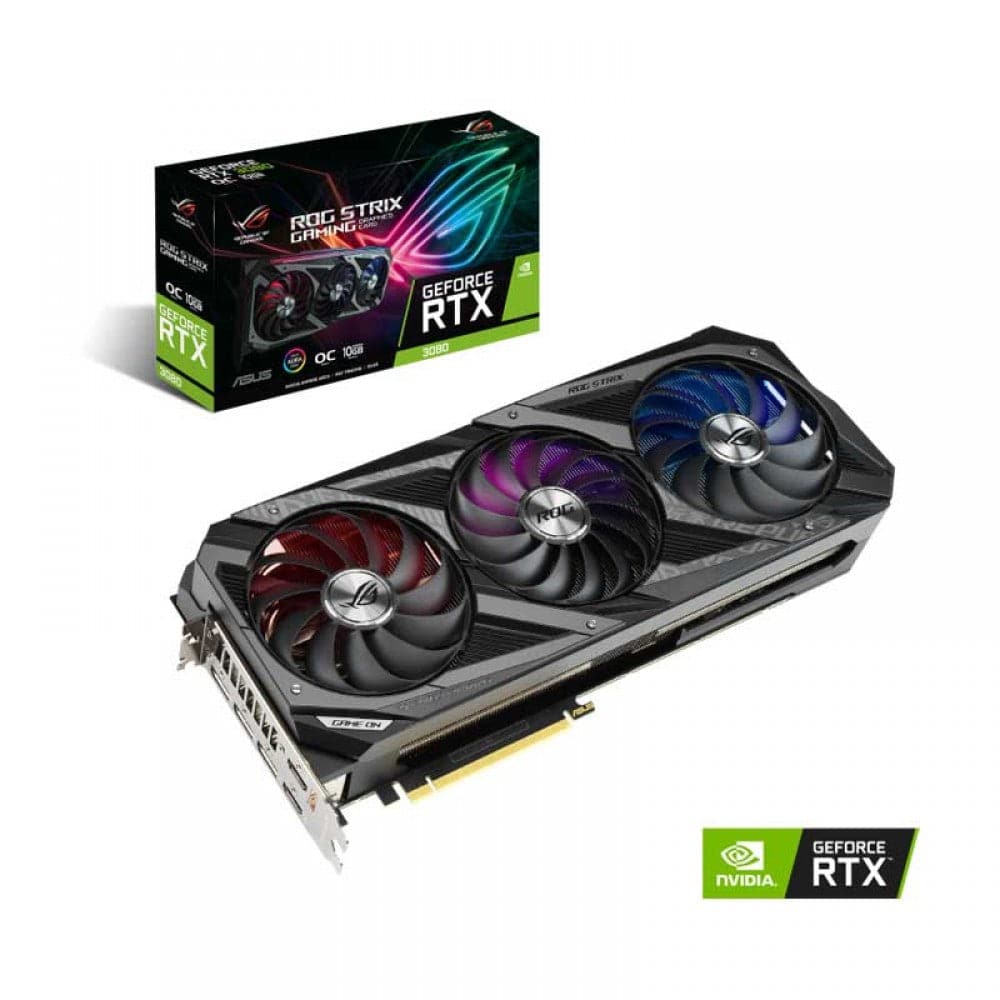 Buy ASUS ROG Strix GeForce RTX 3080 Gaming OC 10GB Nvidia Graphic Card ...