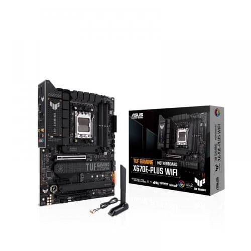 Buy ASUS TUF Gaming X670E-Plus Wifi DDR5 AMD Motherboard | Elitehubs ...