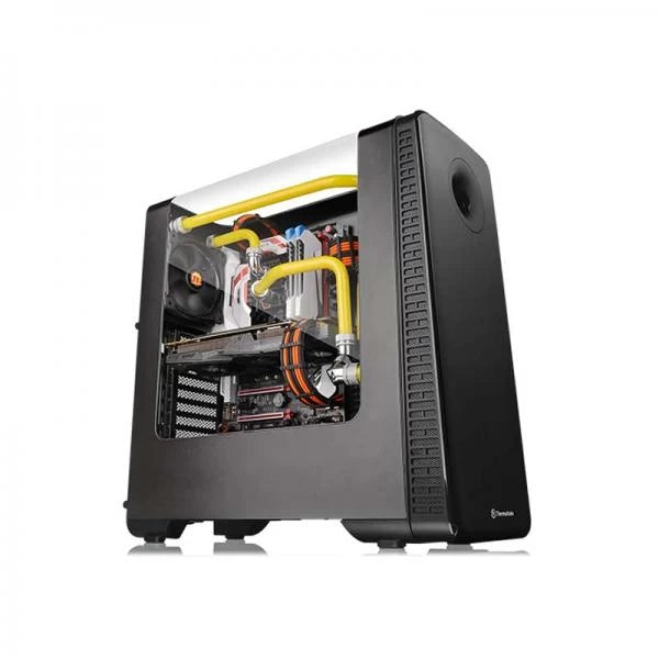 Buy THERMALTAKE View 28 RGB ATX Mid Tower Cabinet (Black) | Elitehubs ...